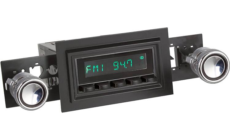 RetroSound 221-08-80 Faceplate and Knob Kit (Black faceplate with ...