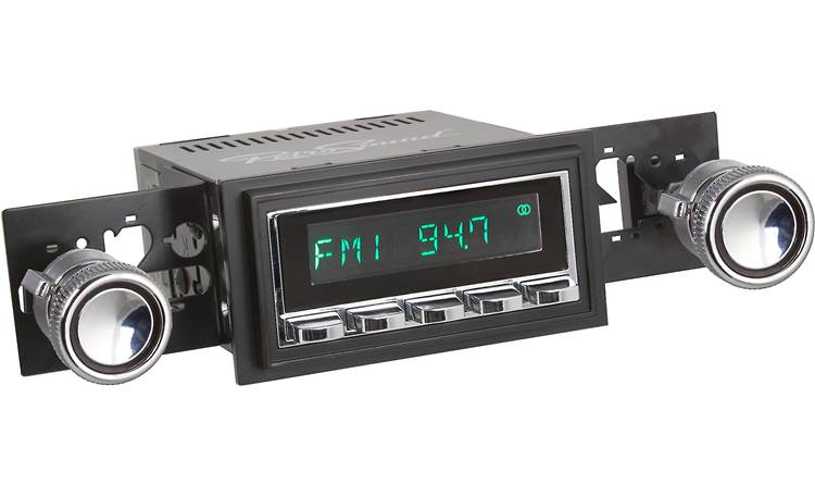 RetroSound 226-08-80 Faceplate and Knob Kit (Black bezel and knob kit ...