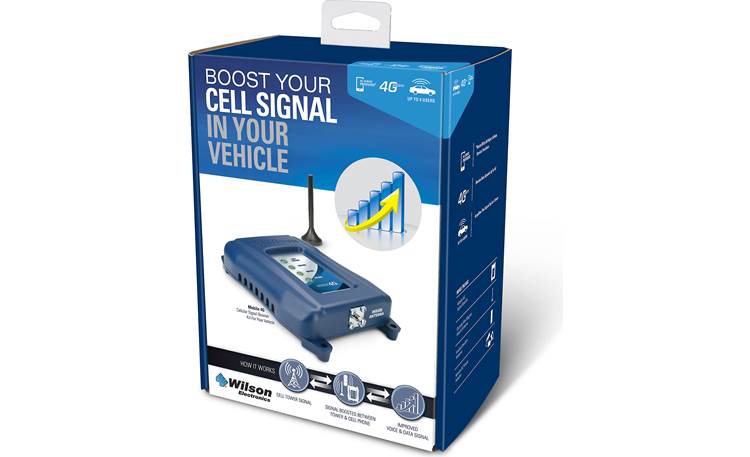 Wilson Mobile 4G 5-band cell phone signal booster at Crutchfield