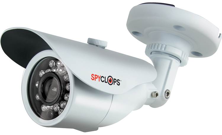 Spyclops Mini Bullet CMOS Camera (White) Metal outdoor mini bullet ...