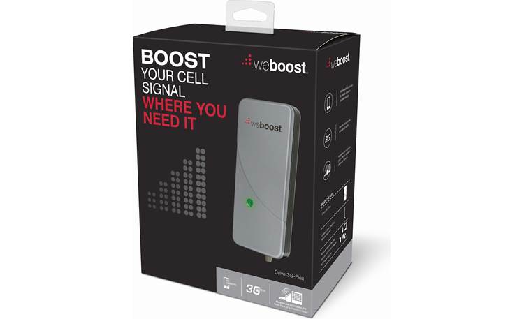 weBoost Drive 3G Flex Dual-band cellular signal booster at Crutchfield