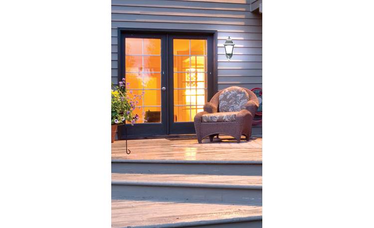 Maxsa 43319 LED Wall Sconce Motion-activated battery-powered exterior ...