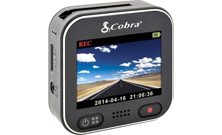 Cobra CDR 900 Super HD dash cam with Wi-Fi® at Crutchfield