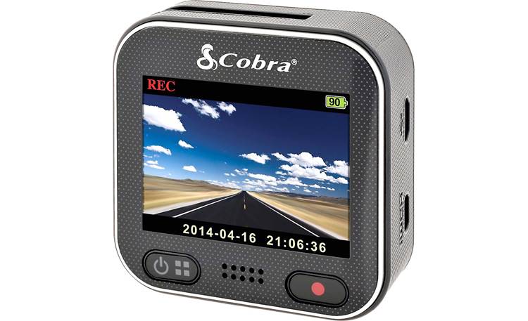 Cobra CDR 900 Super HD dash cam with Wi-Fi® at Crutchfield