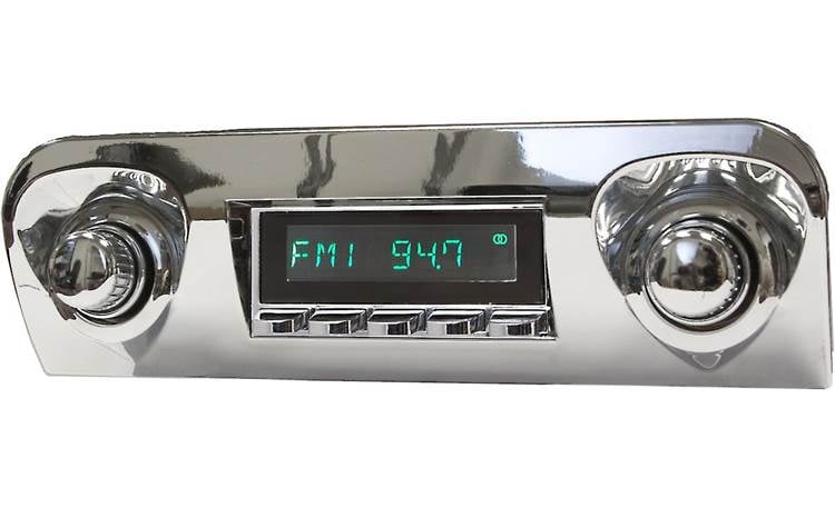 RetroSound 109-06-76 Faceplate and Knob Kit (Chrome faceplate and knobs ...