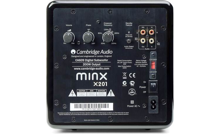 Cambridge Audio Minx S215-V3 (Black) 5.1-channel speaker system at ...