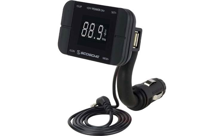 Scosche tuneIT Docking FM transmitter with USB charger (Model FMTD3PRO ...