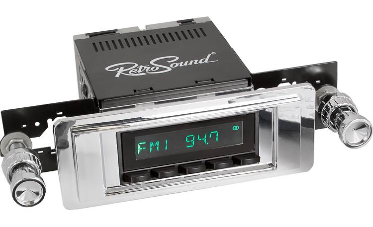 RetroSound 102-04-74 (Chrome faceplate, chrome knobs) Install a ...