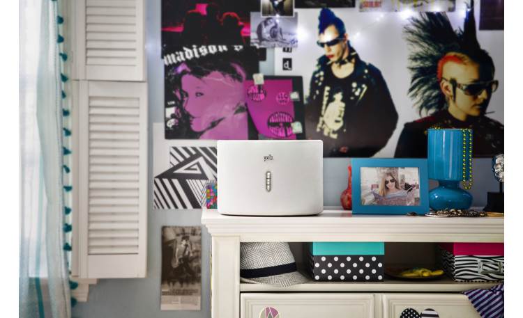 Polk Audio Omni S6 (White) Wireless powered speaker at Crutchfield