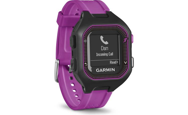 Garmin Forerunner 25 (Black/Purple - Small) GPS running watch at ...