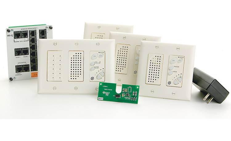 On-Q inQuire™ Four-location Intercom Kit (Light Almond) at Crutchfield