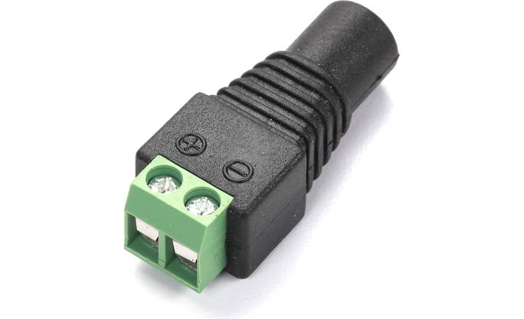 ClearView PTJ Male DC power plug for bare wire at Crutchfield