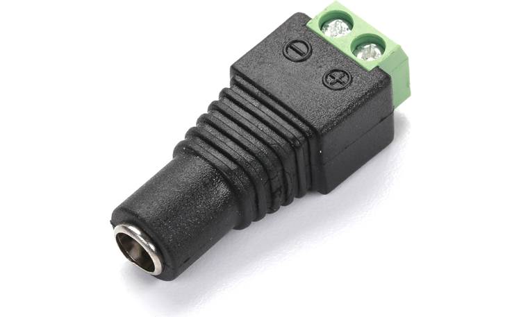 ClearView PTJ Male DC power plug for bare wire at Crutchfield