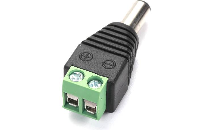 ClearView PTP Female DC power plug for bare wire at Crutchfield