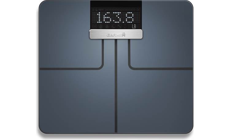 Garmin Index™ Smart Scale (Black) Connected smart scale at Crutchfield