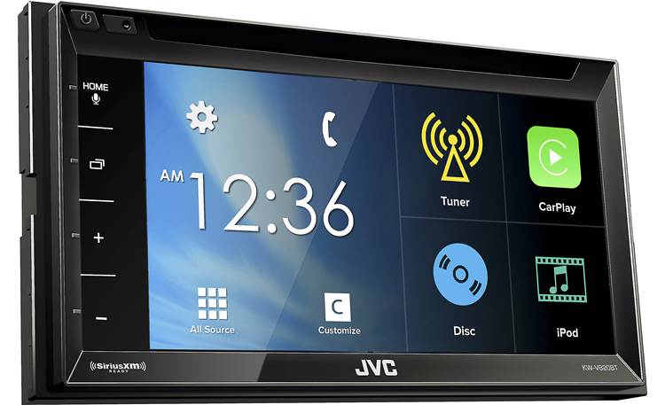JVC Arsenal KW-V820BT DVD receiver at Crutchfield