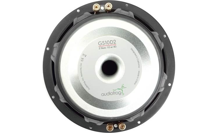 Audiofrog GS10D2 GS Series 10" dual 2-ohm component subwoofer at ...