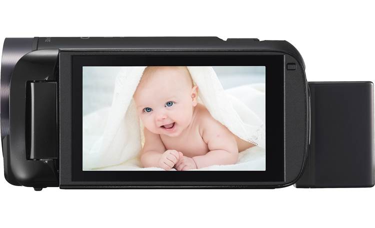 Canon VIXIA HF R700 (Black) HD camcorder with 32X optical zoom at ...