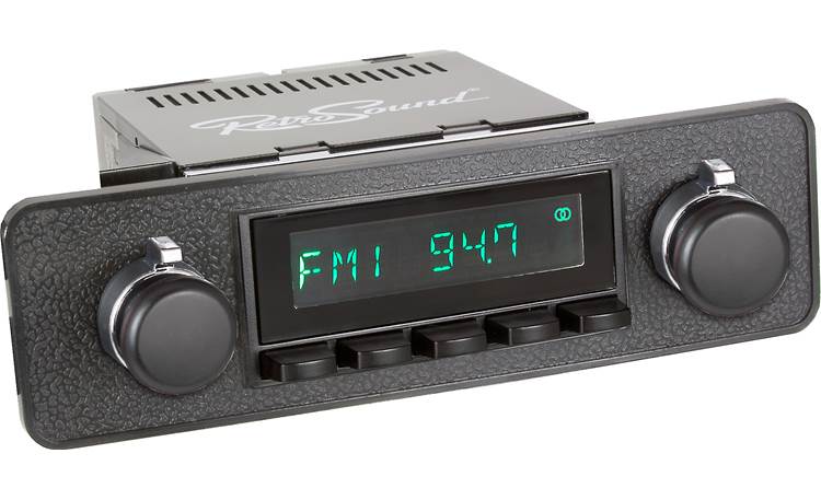 RetroSound 402-40-80 Faceplate and Knob Kit (Black faceplate with black ...