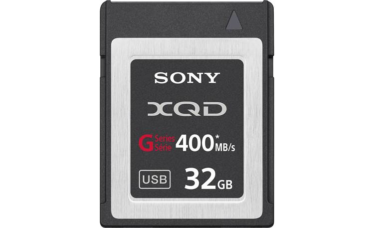 Sony XQD Memory Card (32GB) High-speed G-series card for compatible cameras at Crutchfield
