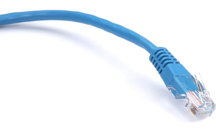 Ethereal CAT-5e Ethernet Cable (12-inch, blue) at Crutchfield