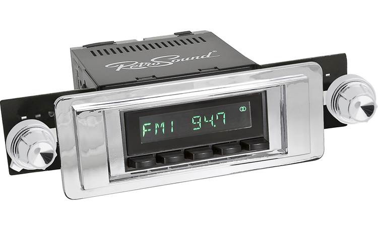 RetroSound 102-11-72 Faceplate and Knob Kit (Chrome faceplate, chrome ...