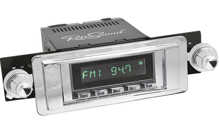 RetroSound 102-11-72 Faceplate and Knob Kit (Chrome faceplate, chrome ...