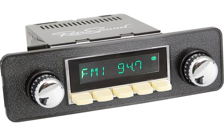 RetroSound 402-06-96 Faceplate and Knob Kit (Black faceplate with ...