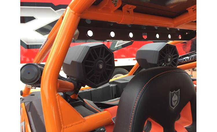 Pro Armor AU51018 Sound Armor 8" powered tower/rollbar speakers with ...