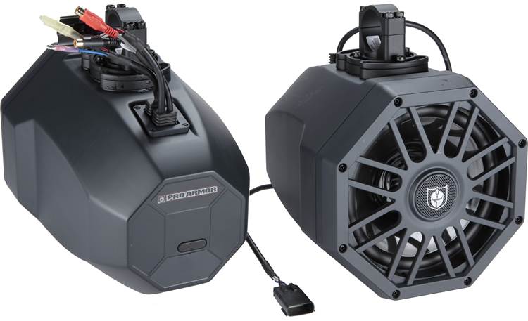 Pro Armor AU51018 Sound Armor 8" powered tower/rollbar speakers with ...