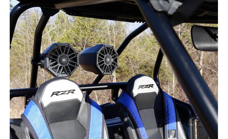 Pro Armor AU51018 Sound Armor 8" powered tower/rollbar speakers with ...