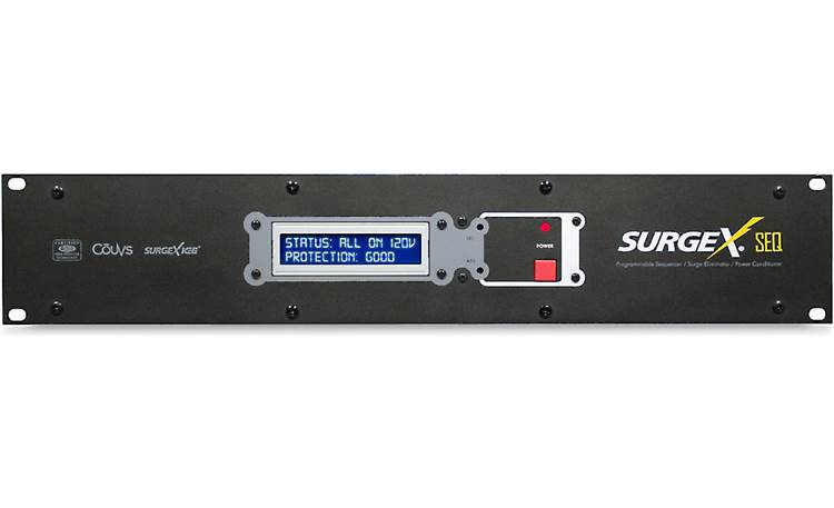 SurgeX SEQ Rack-mount surge protector and power sequencer (14 outlets ...