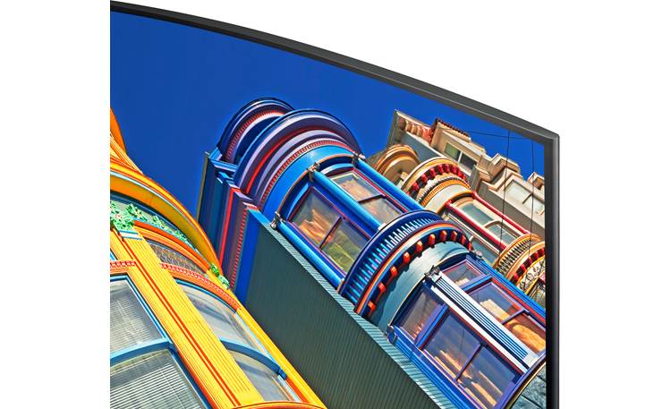 Samsung UN55KU6500 55" curved Smart LED 4K Ultra HD TV at Crutchfield