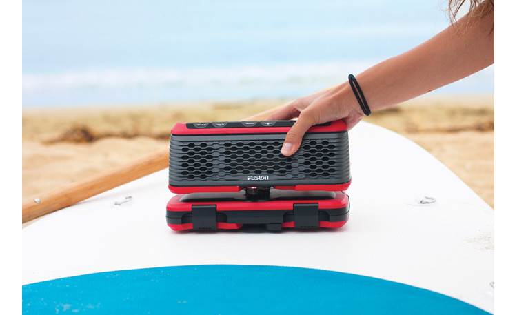 Fusion StereoActive (WS-SA150RU, Red) Waterproof portable stereo with ...