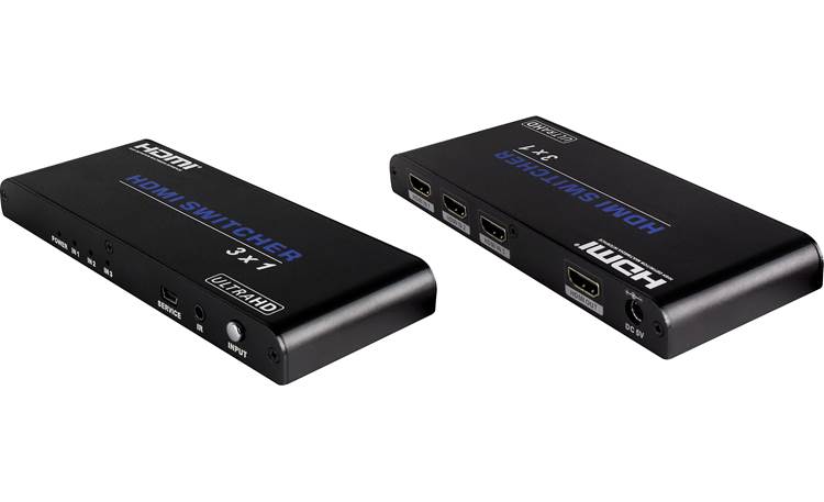 Metra ethereal CS-HDM3X1SW 4K-compatible HDMI switcher (3 in/1 out) at ...
