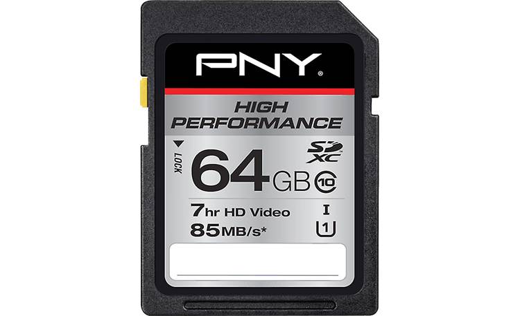 PNY High Performance SDXC Memory Card (64GB) Class 10, UHS Speed Class ...