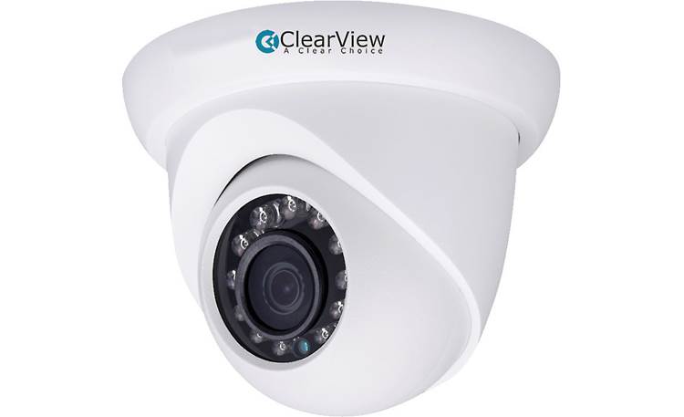 ClearView IPD-82A Weatherproof HD mini dome camera with 100-foot night vision range at Crutchfield