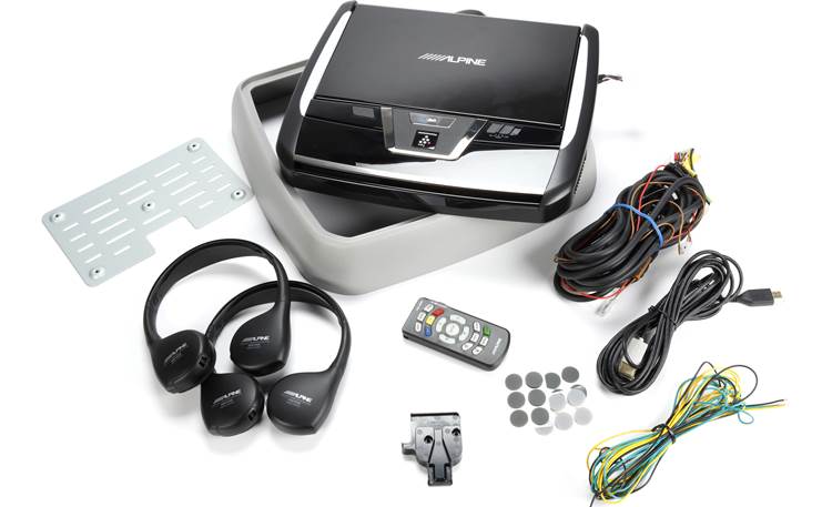 Alpine PKG-RSE4AP 11.4" overhead monitor with HDMI input at Crutchfield