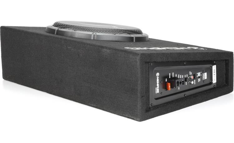 Memphis Audio 15-CSA112SP 12" powered subwoofer in ported enclosure at ...