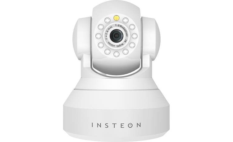 INSTEON HD Wi-Fi® Camera (White) Wireless indoor pan-tilt security ...