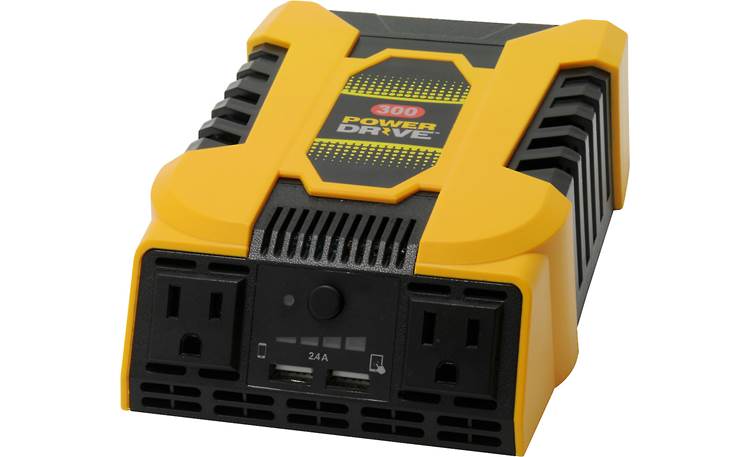 PowerDrive PD300 DC to AC power inverter with 300-watt continuous power ...