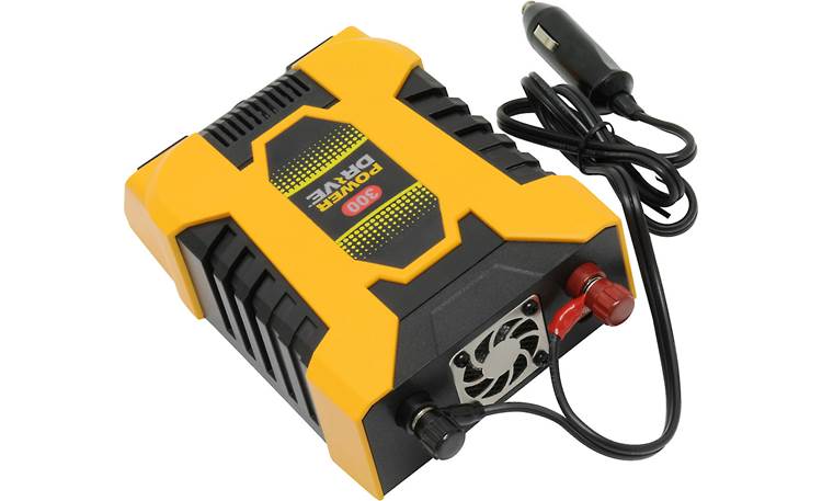 PowerDrive PD300 DC to AC power inverter with 300-watt continuous power ...