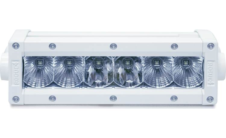 Rogue 4 S6-RGB-C (White) 6" Sigma Series RGB full-range light bar at ...