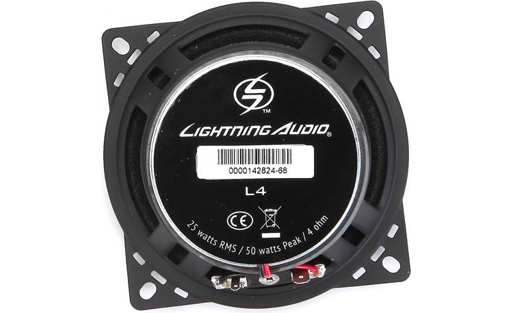 Lightning Audio L4 4" 2-way car speakers at Crutchfield