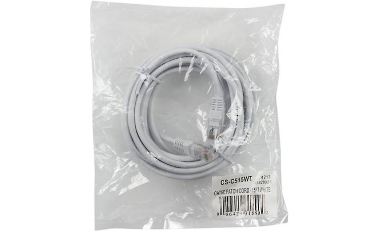 Ethereal CAT-5e Ethernet Cable (15-foot, white) at Crutchfield