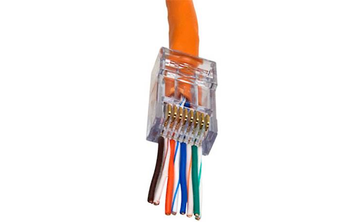 On-Q AC345050 EZ-RJ45 connectors (50 pack) at Crutchfield