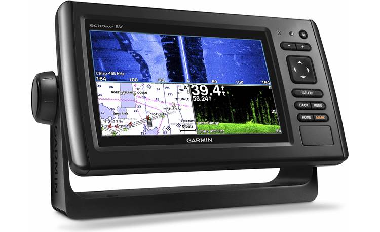 Garmin echoMAP CHIRP 74sv 7" chartplotter with CHIRP SideVü and DownVü ...