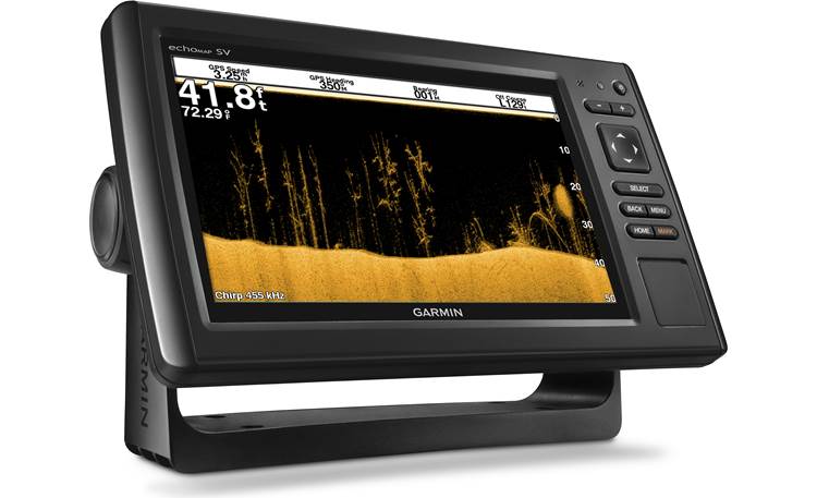Garmin echoMAP CHIRP 93sv 9" chartplotter with CHIRP SideVü and DownVü ...
