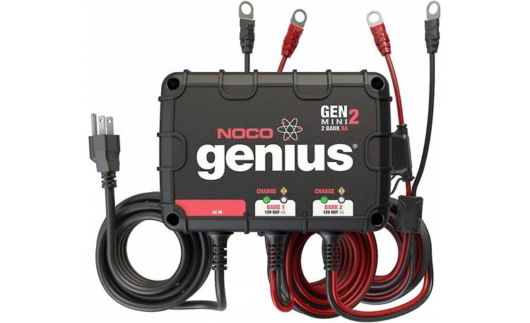 NOCO GENM2 Genius Series 2-bank 8-amp onboard battery charger at ...