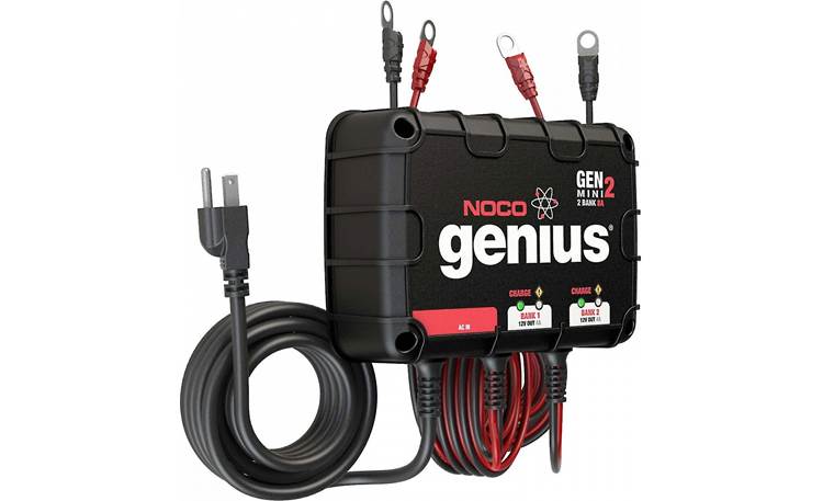 NOCO GENM2 Genius Series 2-bank 8-amp onboard battery charger at ...